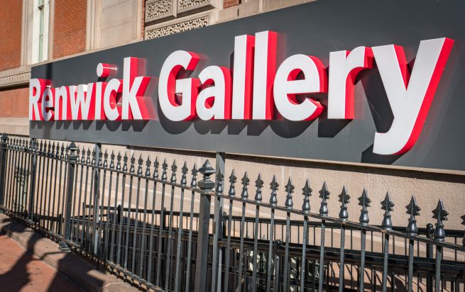 Renwick Gallery of the Smithsonian American Art Museum - St Cloud Window
